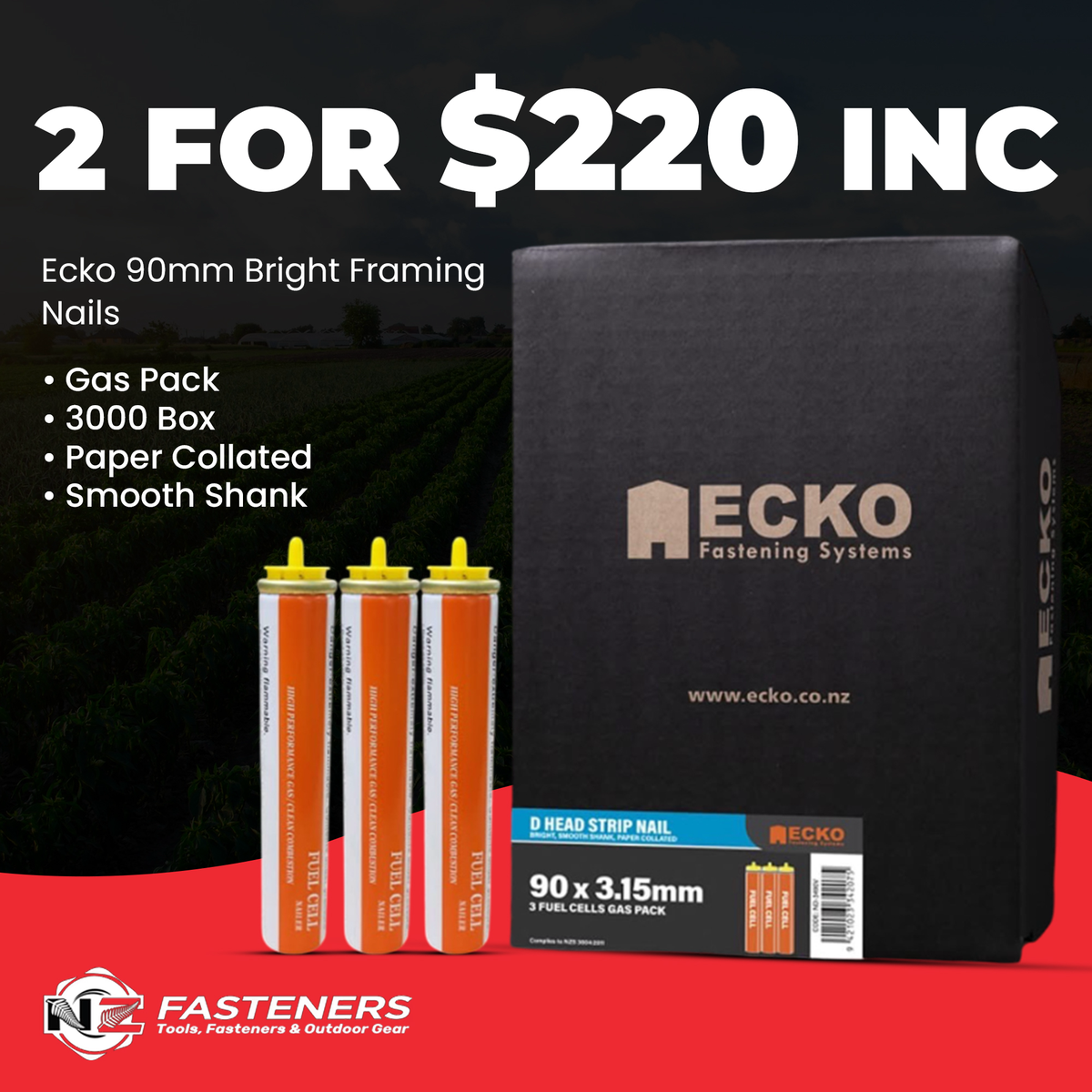 NZ Fasteners - Power Tools, Air Tools, Nails, and Screws