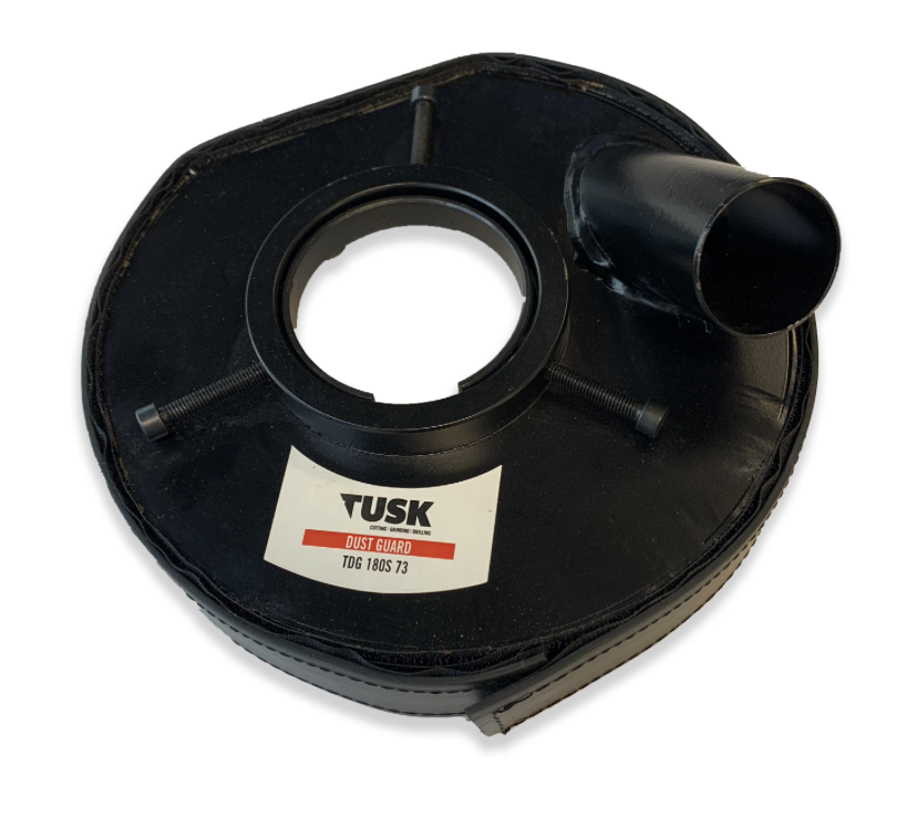 Tusk Grinding Dust Guard - 180 X 73