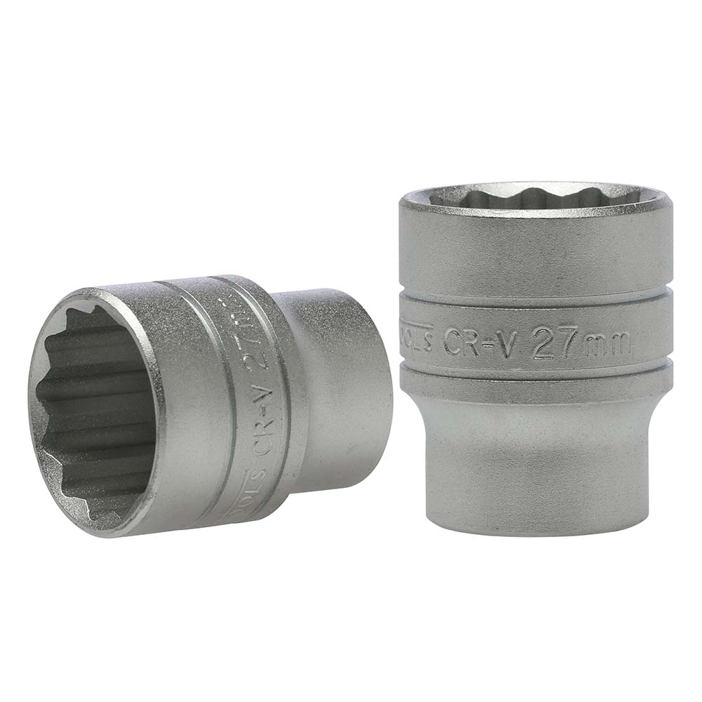 Teng 1/2In Dr. Socket 27Mm 12Pnt