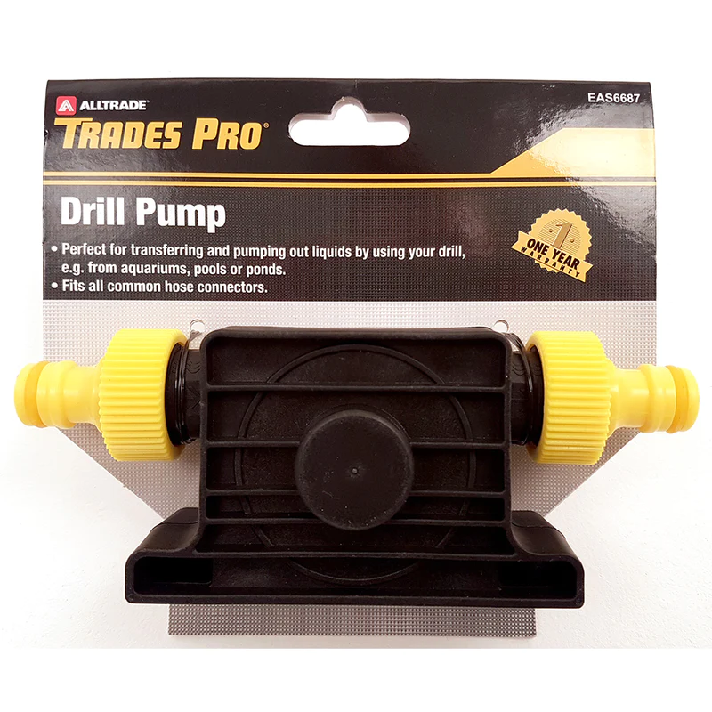 Water Transfer Pump (Drill Powered)