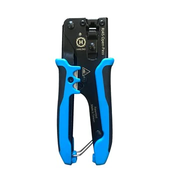 Hanlong Ht-180Ebg Modular Plug Crimping Tool Rj45 Open-Pass