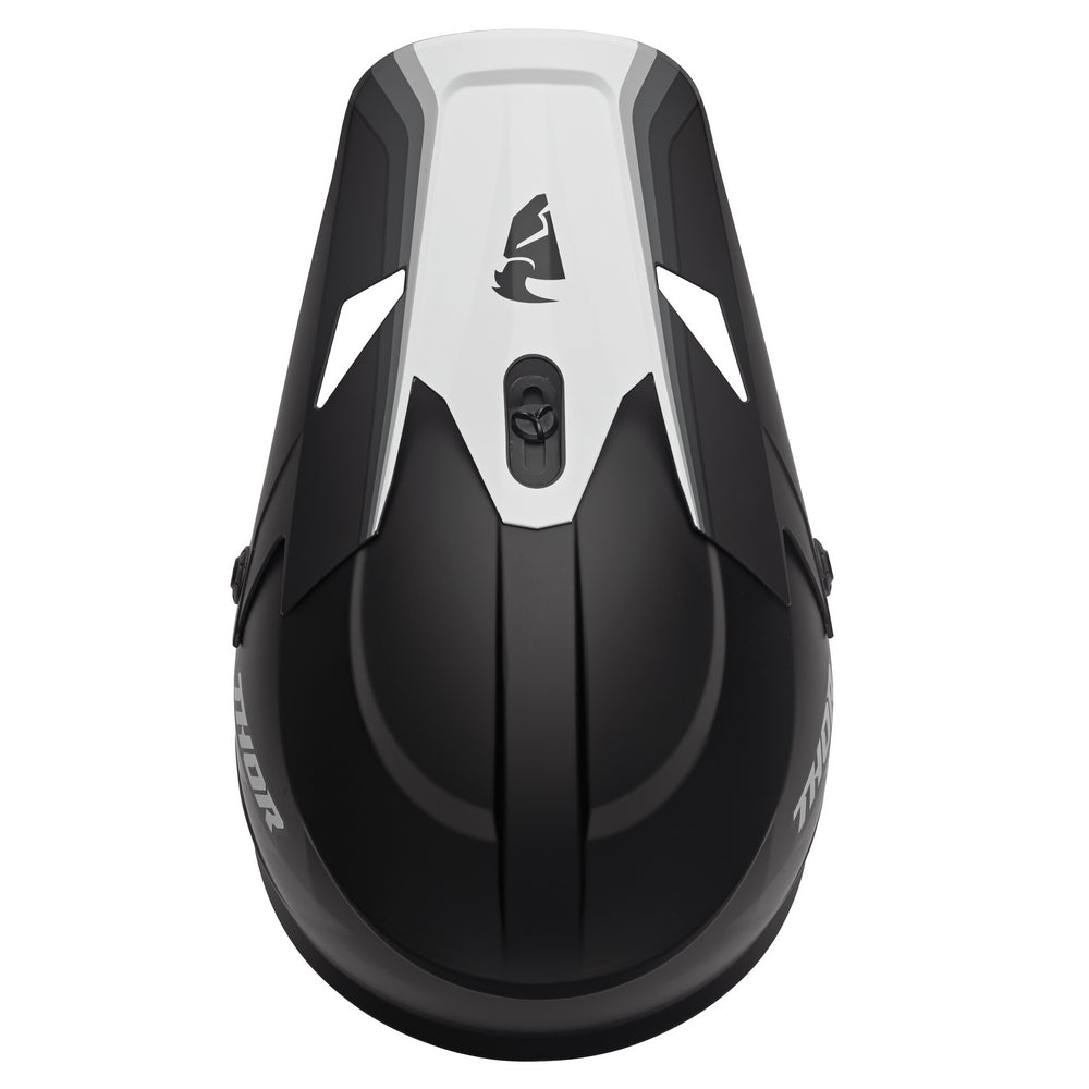 Helmet S23 Thor Mx Sector Runner Mips Black White Medium