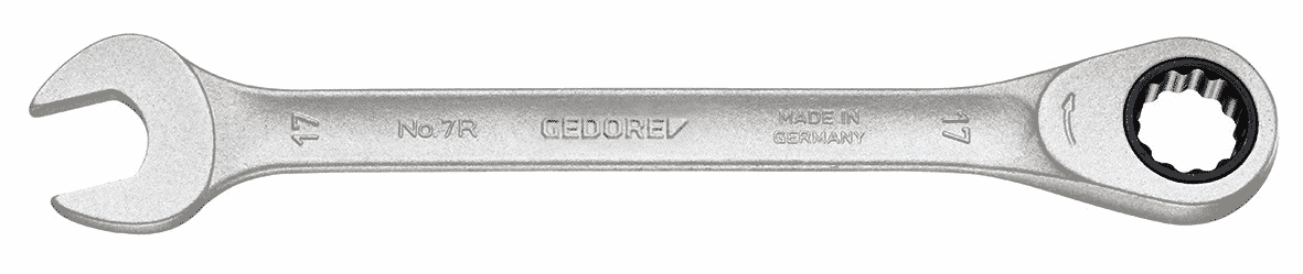 Gedore 7 R 8 Combo Ratchet Spanner - (M5 Bolt)