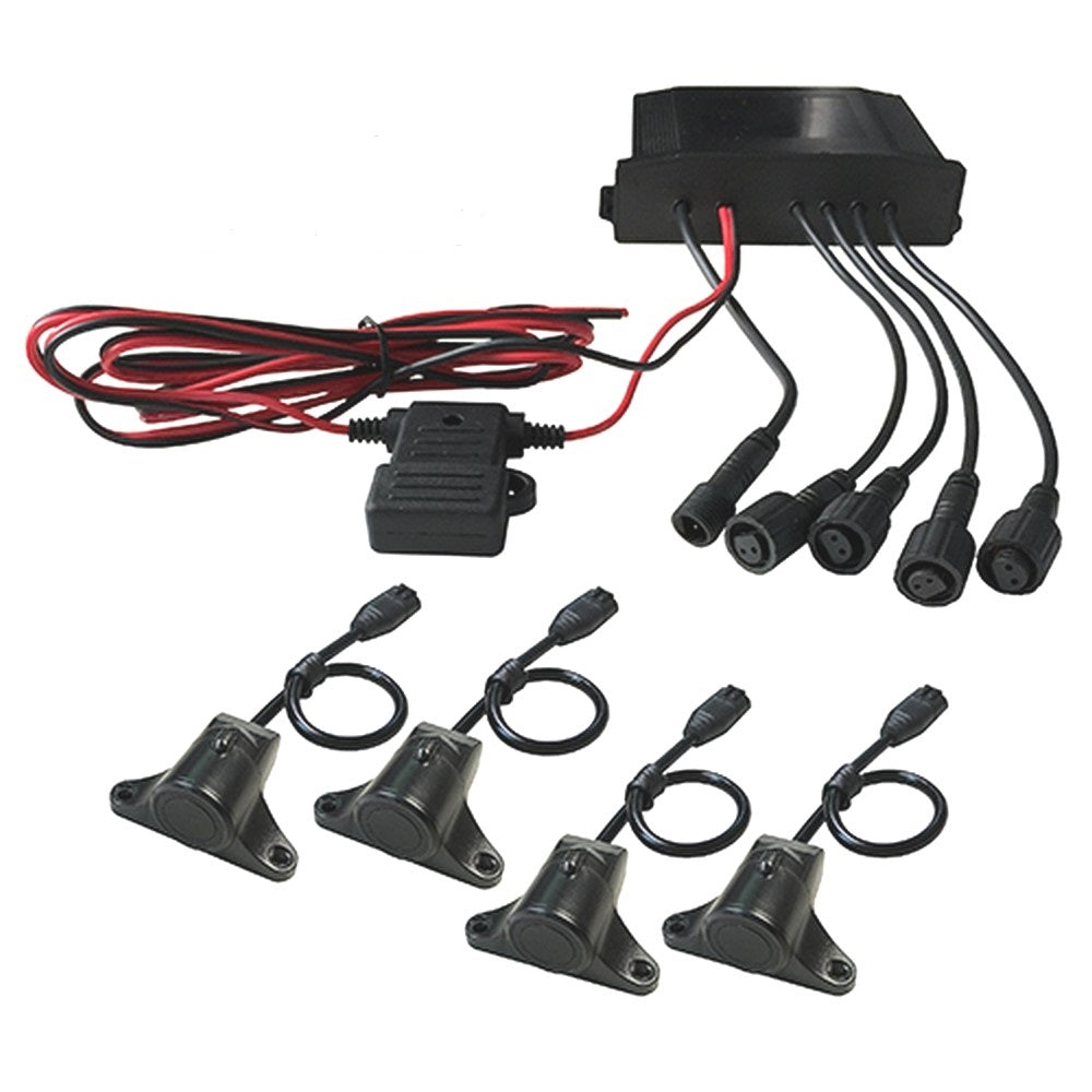Heavy Duty 4 X Waterproof Rear Sensor Set With Buzzer Only